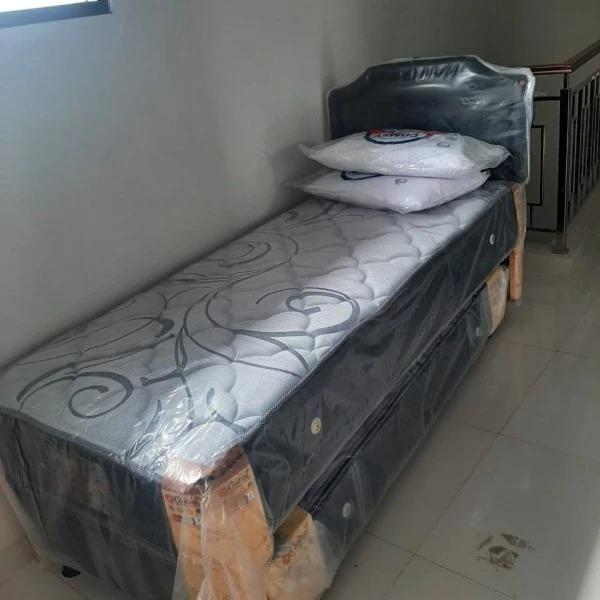 KASUR 2 IN 1 DELUXE CENTRAL SPRINGBED 2 IN 1 KASUR SORONG Kasur Anak 2in1 Fullset, Perabotan ...