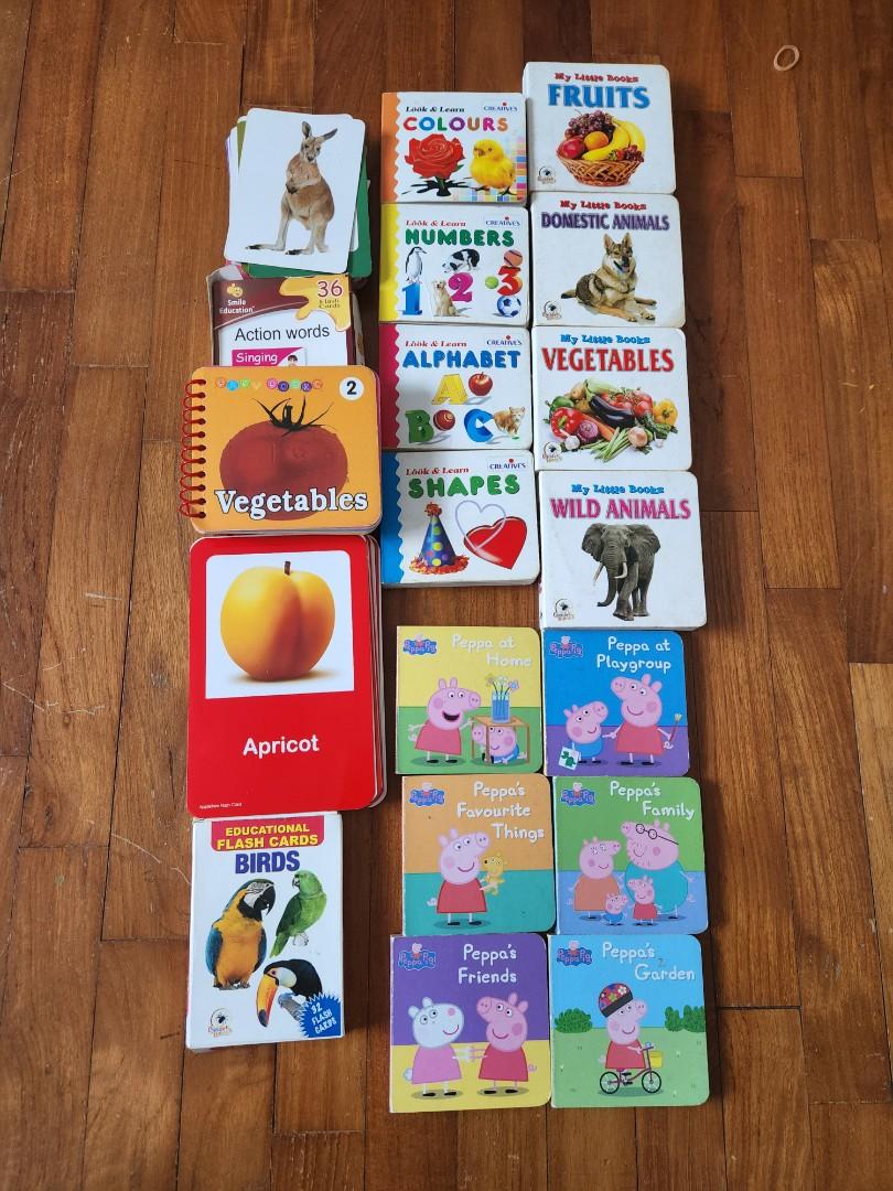 Kids Flash Cards and Books (assorted), Hobbies & Toys, Books ...