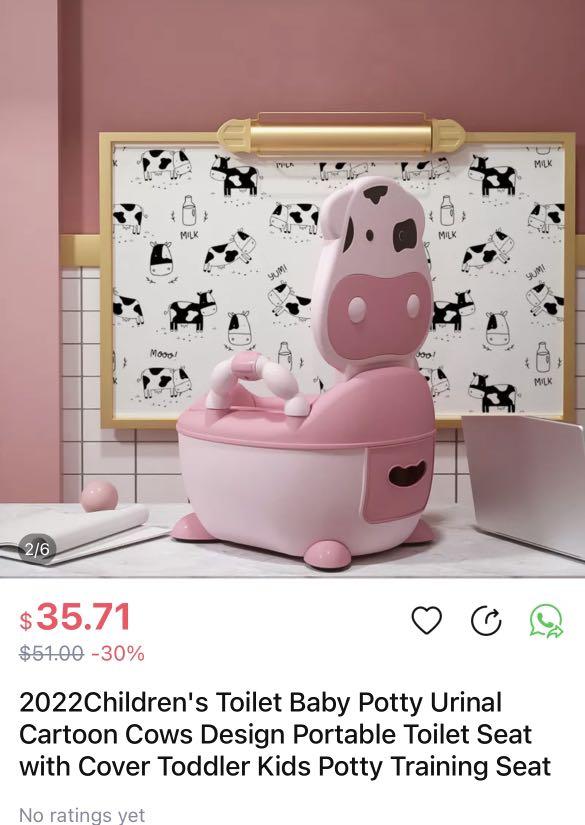 Kids toilet train potty, very new, Babies & Kids, Bathing & Changing ...