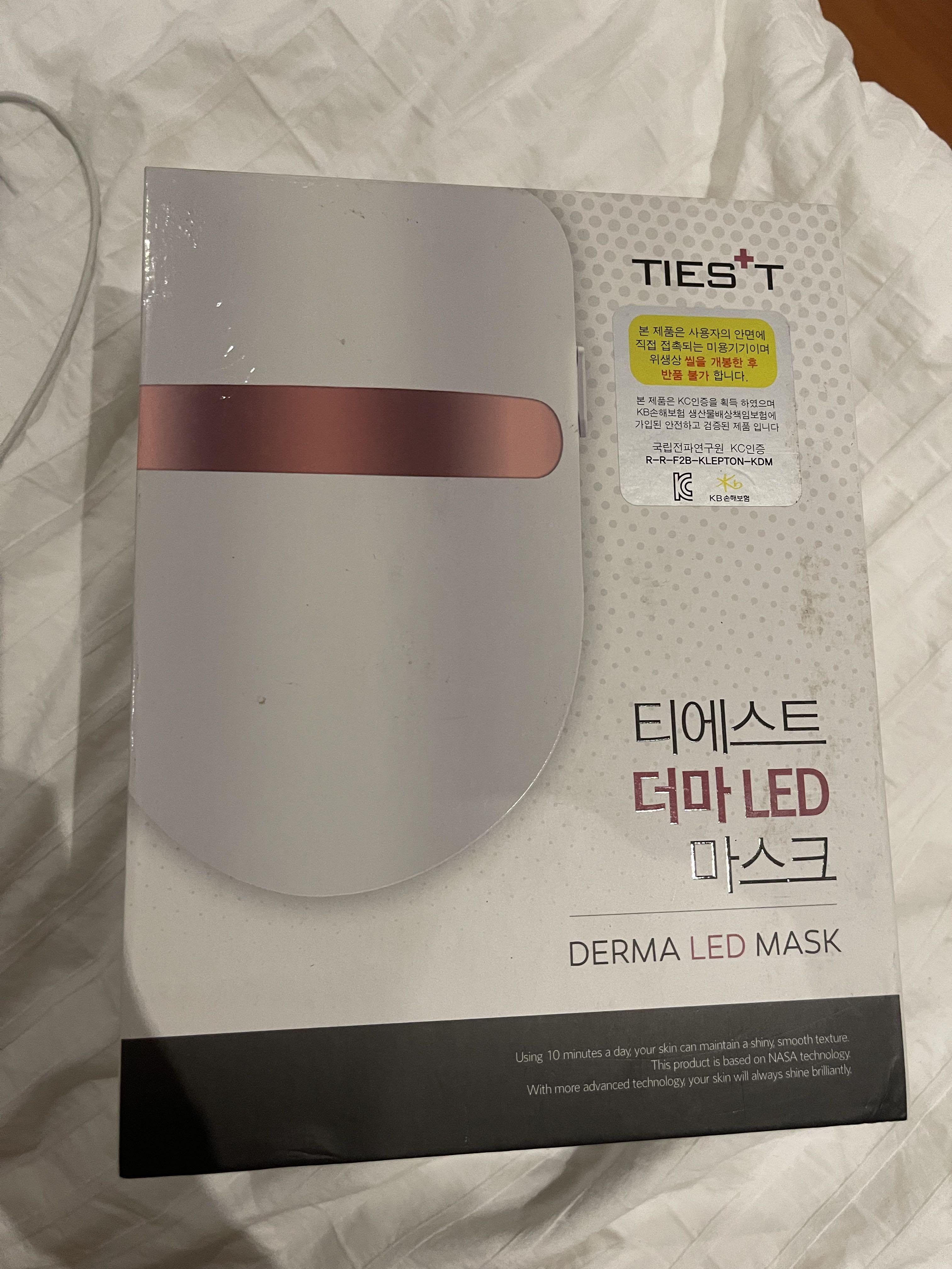 Korean Derma LED Mask, Beauty & Personal Care, Face, Face Care on Carousell