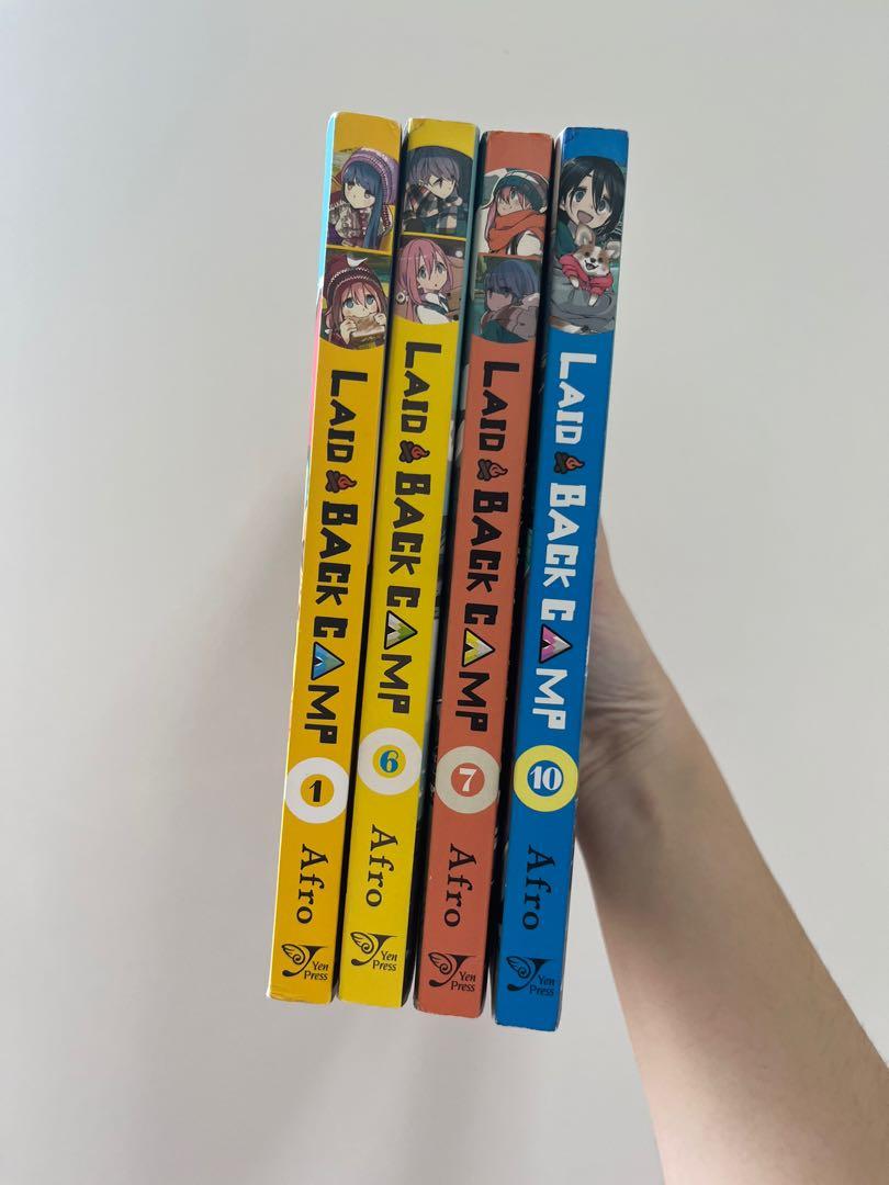 Laid Back Camp Manga Vol 1, 6, 7, 10, Hobbies & Toys, Books & Magazines ...