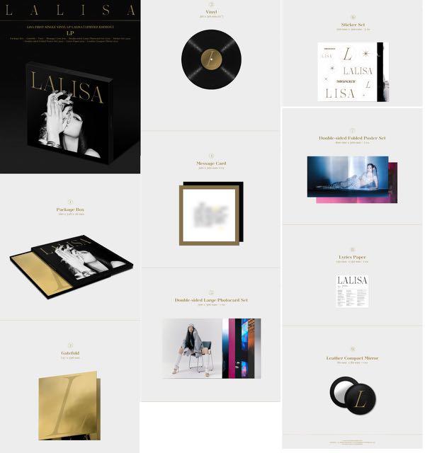 LALISA - Lisa of Blackpink | LP Vinyl Box set KPOP LIMITED EDITION ...