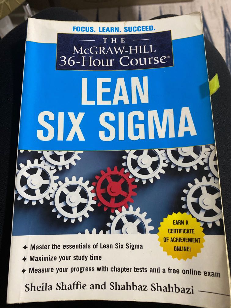 Lean six sigma book, Hobbies & Toys, Books & Magazines, Textbooks on ...