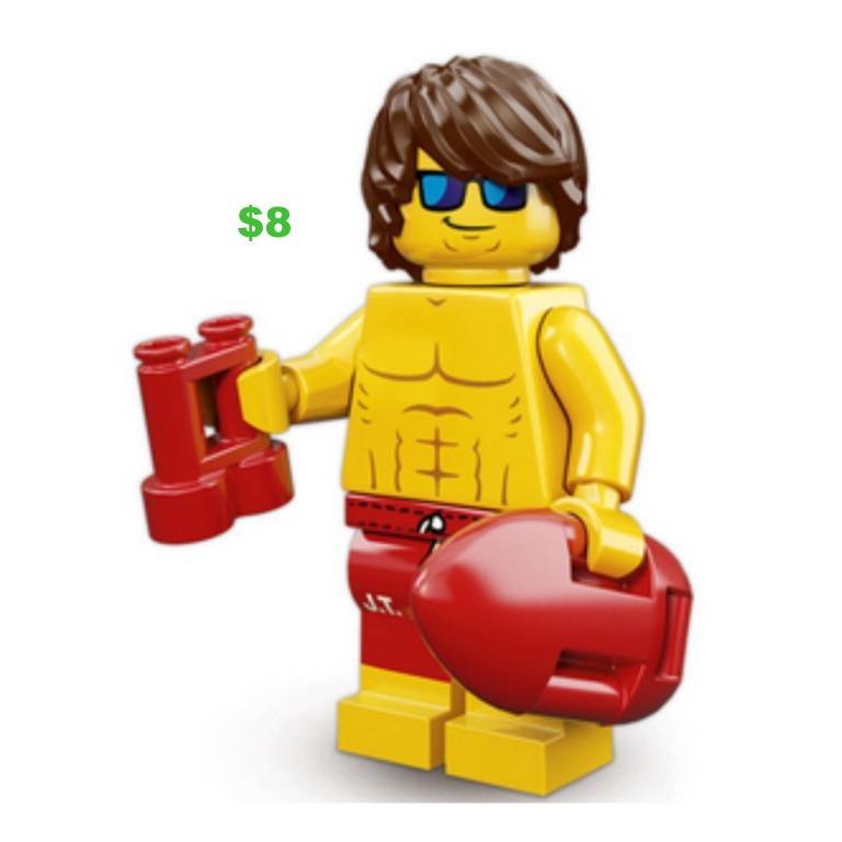Lego Series 12 Minifigure Spooky Girl Fairytale Princess Lifeguard Guy ...