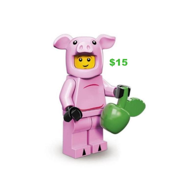 Lego Series 12 Minifigure Spooky Girl Fairytale Princess Lifeguard Guy ...