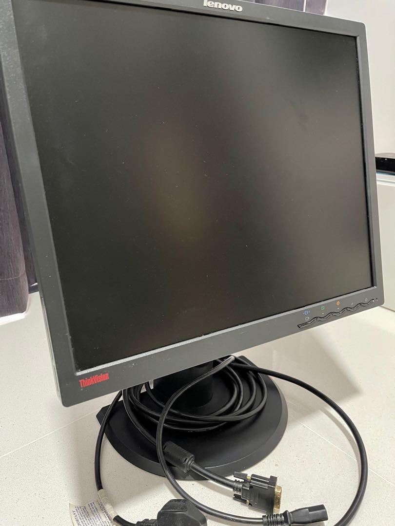 Lenovo ThinkVision L1900pA LCD Monitor Desktop, Computers & Tech ...
