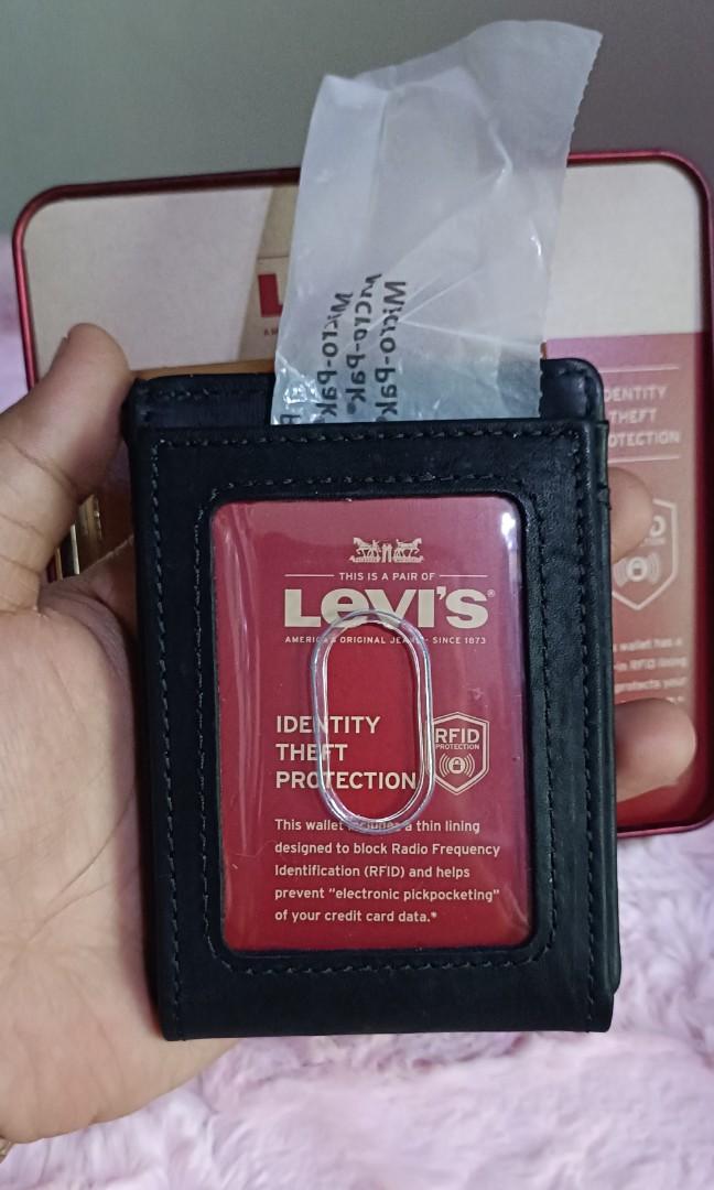 Levi's card holders, Luxury, Bags & Wallets on Carousell