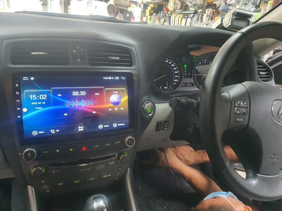 LEXUS IS250 ANDROID PLAYER ANDROID HEAD UNIT WIRELESS APPLE CARPLAY ANDROID AUTO, Car ...