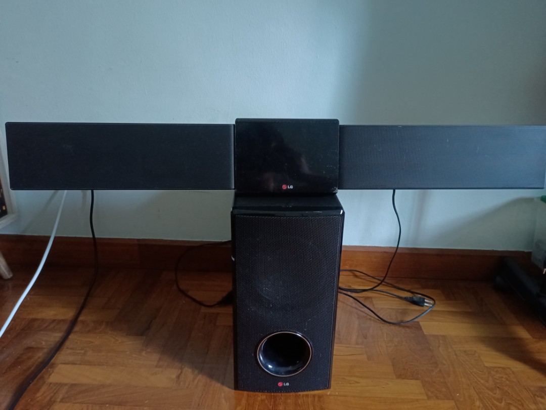 LG Wireless Soundbar & Active Subwoofer S43A3-D, Audio, Soundbars ...