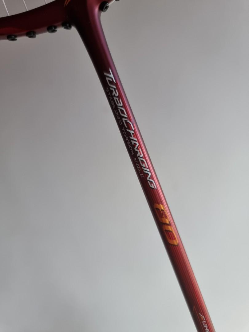 Li ning turbo charging 80, Sports Equipment, Sports & Games, Racket ...