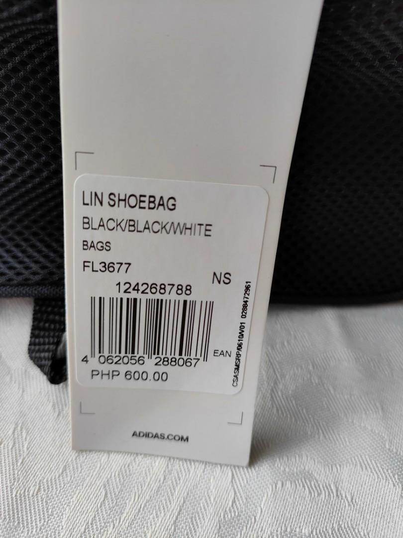 LINEAR LOGO SHOEBAG ( BLACK), Men's Fashion, Bags, Belt bags, Clutches ...