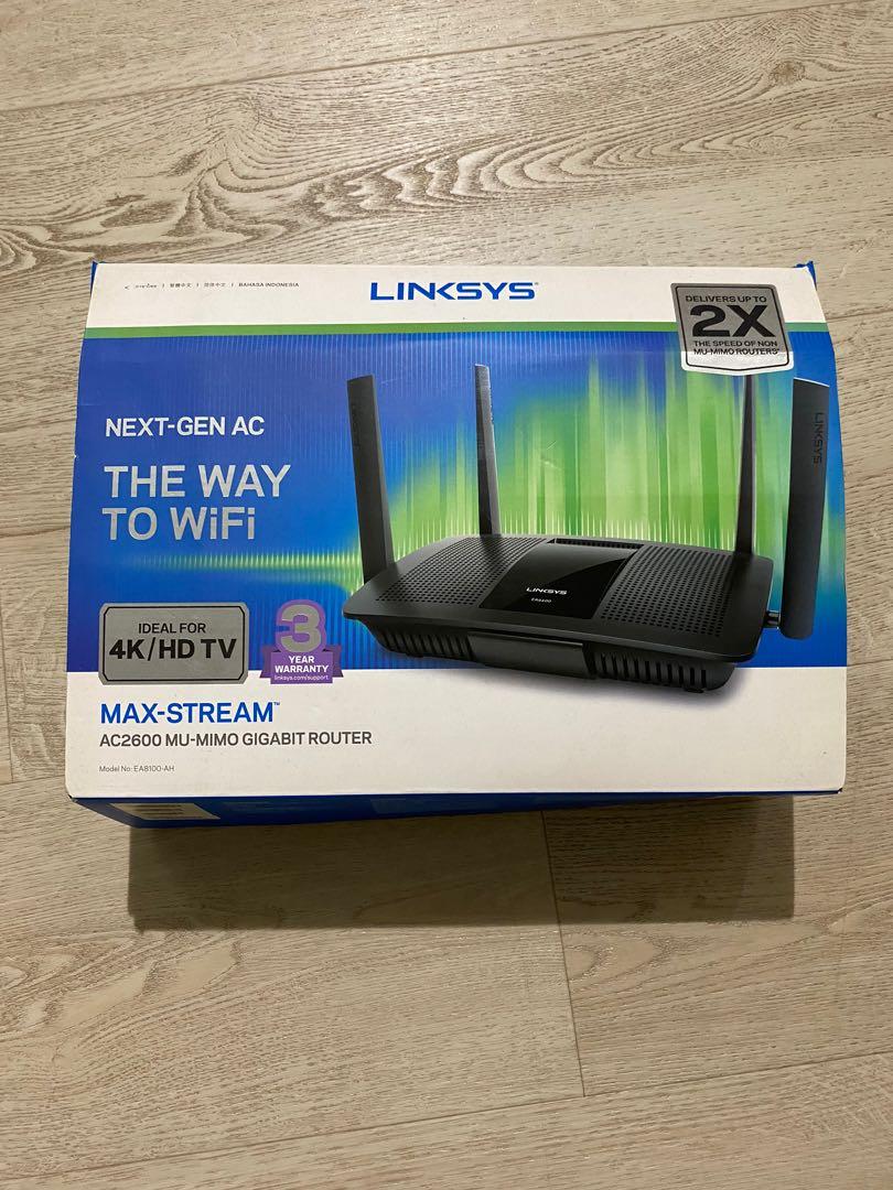 Linksys AC2600 Router, Computers & Tech, Office & Business Technology ...