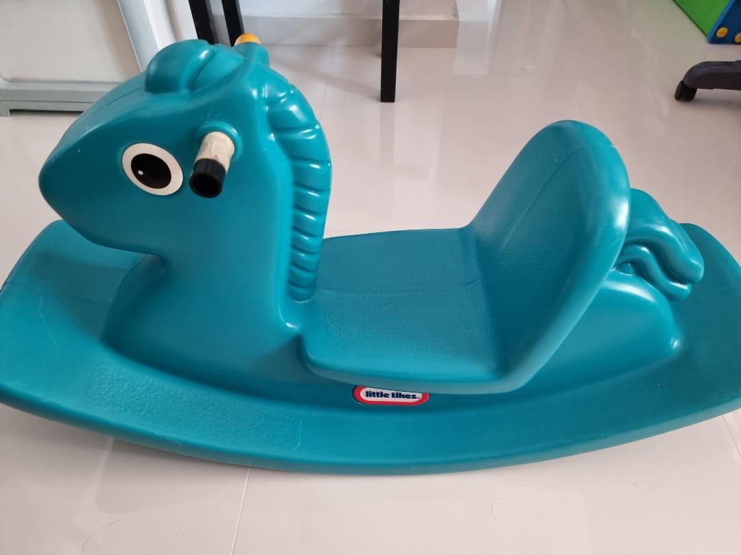 little tikes rocking horse green, Babies & Kids, Infant Playtime on ...