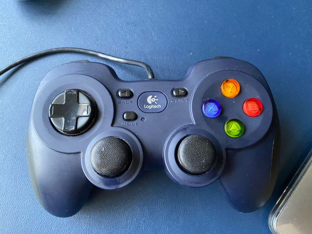 Logitech Gamepad F310 (Wired), Video Gaming, Gaming Accessories ...