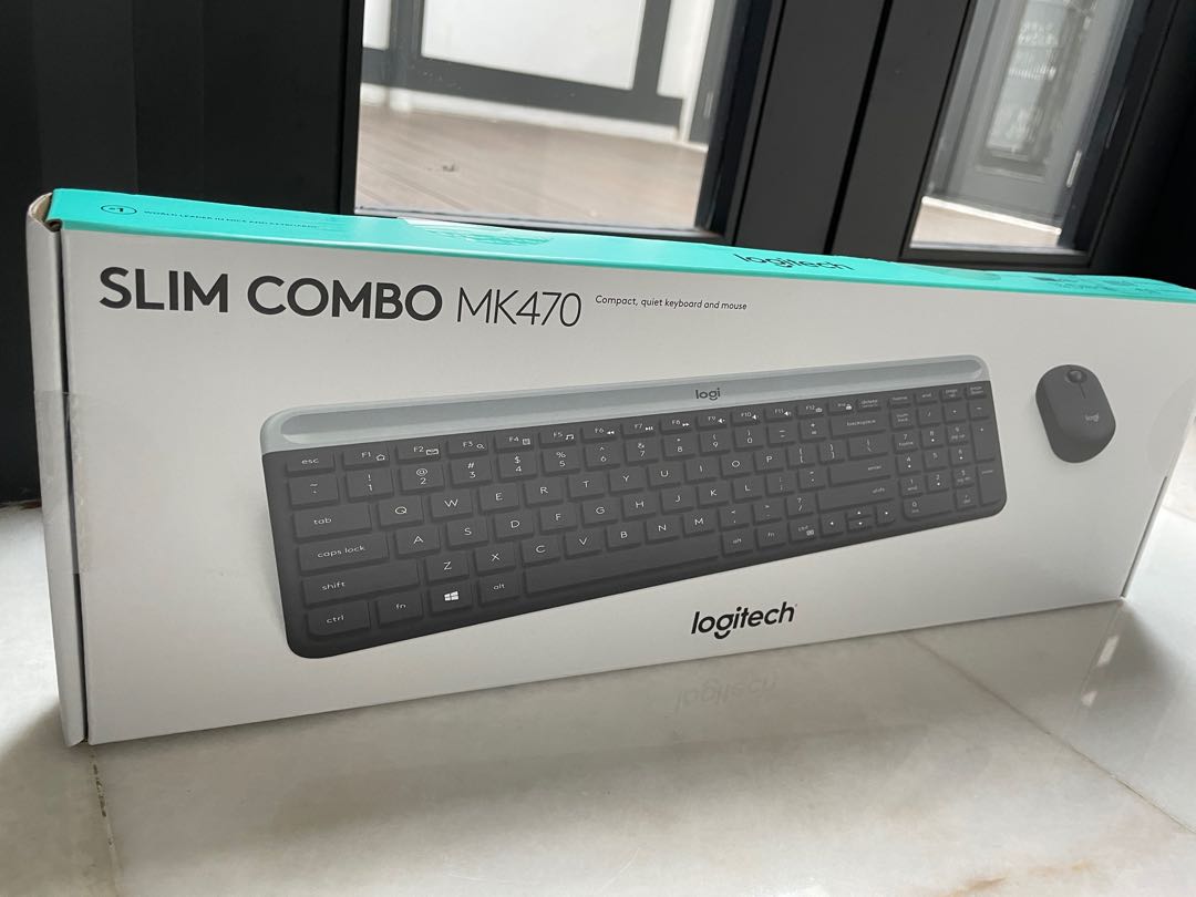 Logitech Slim Combo MK470, Computers & Tech, Parts & Accessories ...