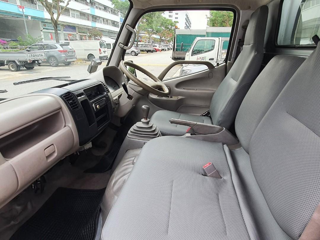 Toyota Dyna (D) 3.0M with retractable canopy for rent. Van and lorry ...