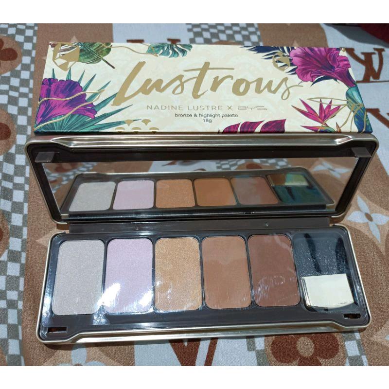 Lustrous Nadine Lustre x BYS Bronzer and Highlight palette, Beauty ...