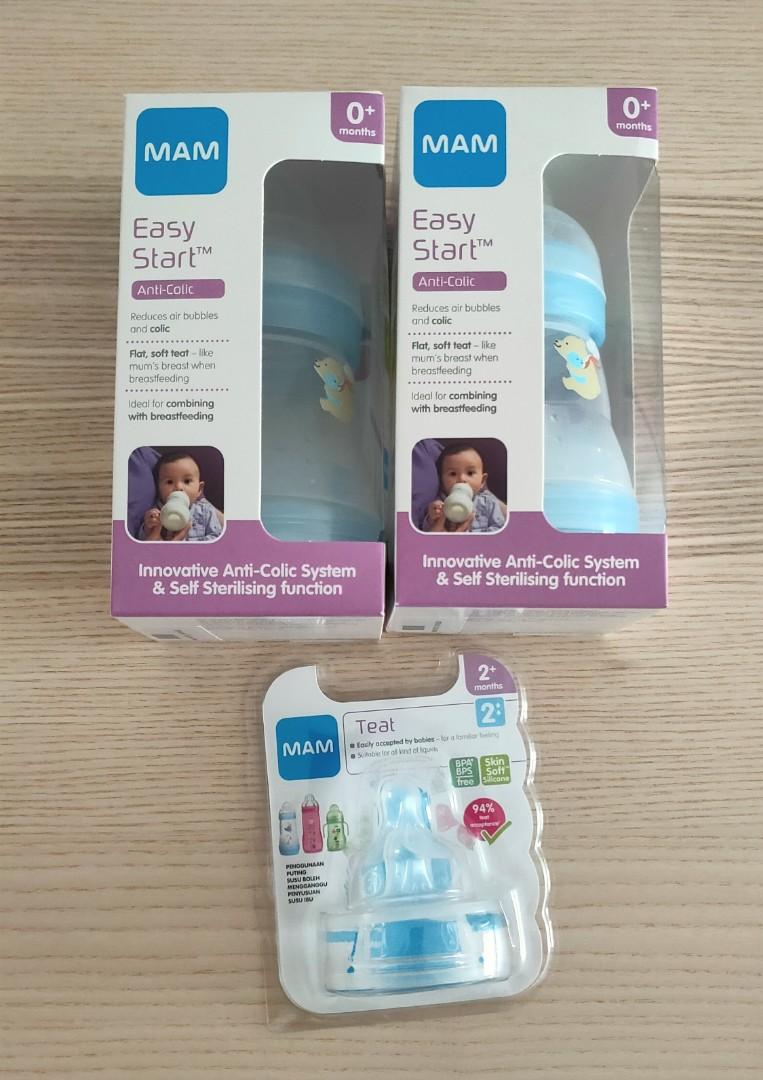 MAM milk bottles & teats, Babies & Kids, Nursing & Feeding ...