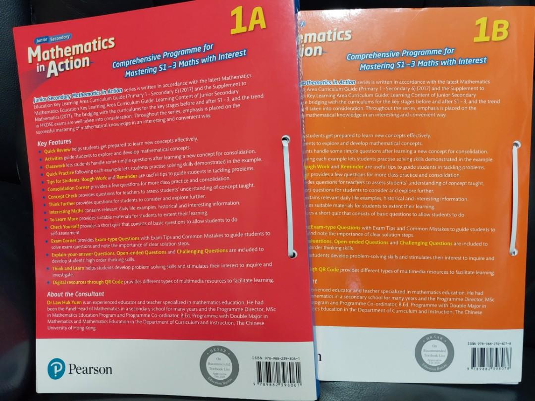 Mathematics in Action 1A/1B (Modular Binding) (2020 edition), 興趣及遊戲, 書本 ...