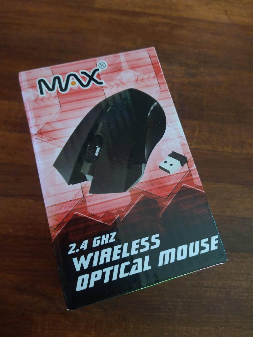 Max Wireless Optical Mouse, Computers & Tech, Parts & Accessories ...