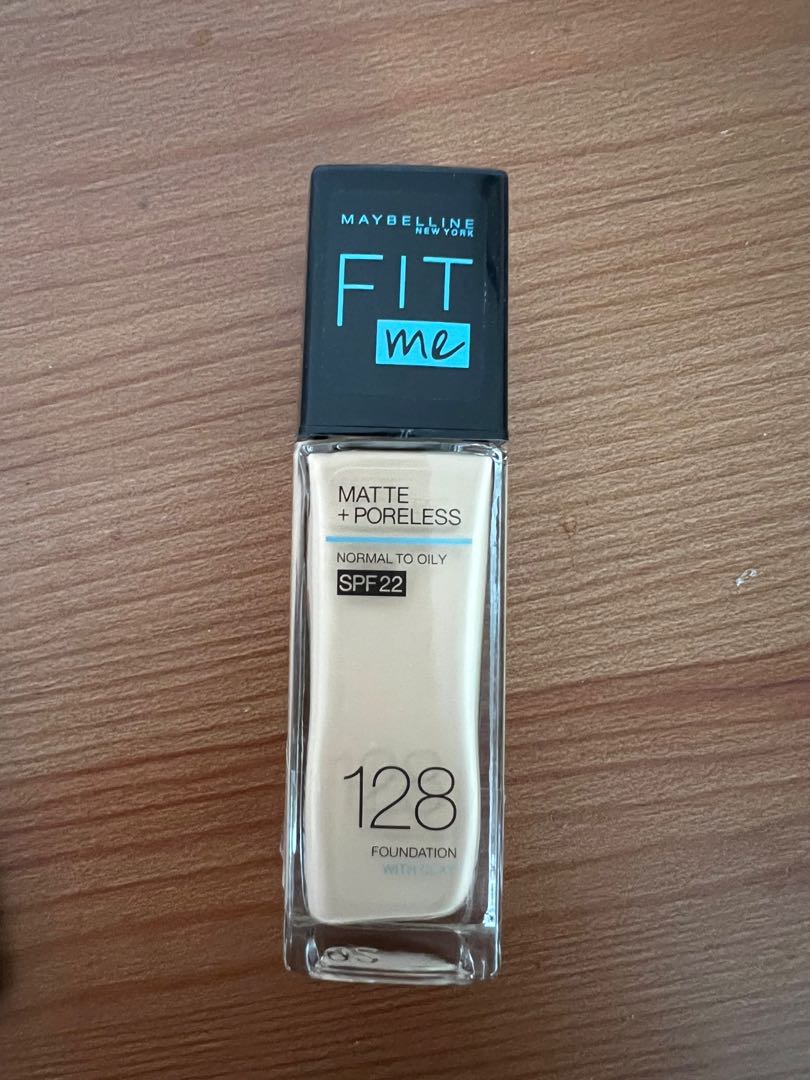 Maybelline Fit Me Foundation 128, Beauty & Personal Care, Face, Makeup ...