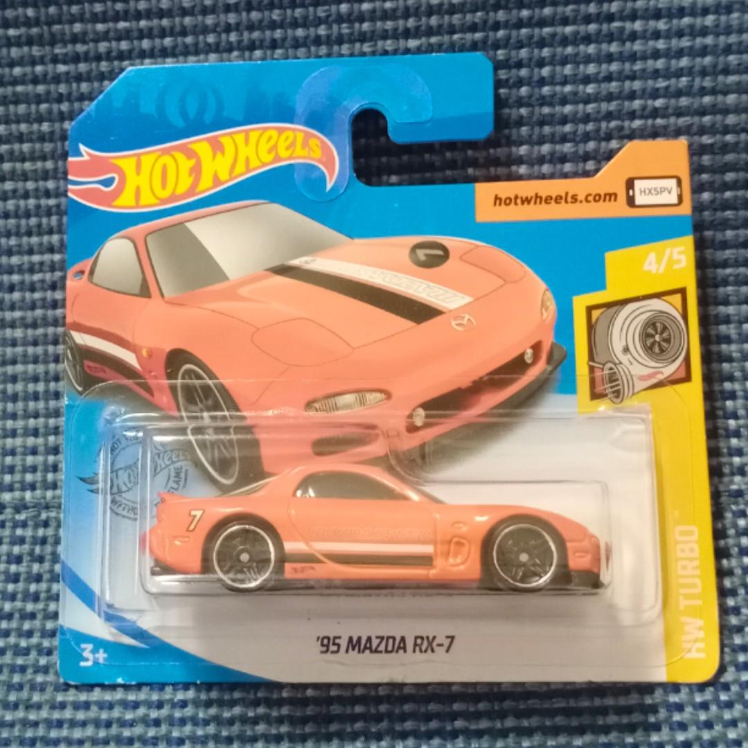 Mazda RX7 Hot Wheels Short Card, Hobbies & Toys, Toys & Games on Carousell