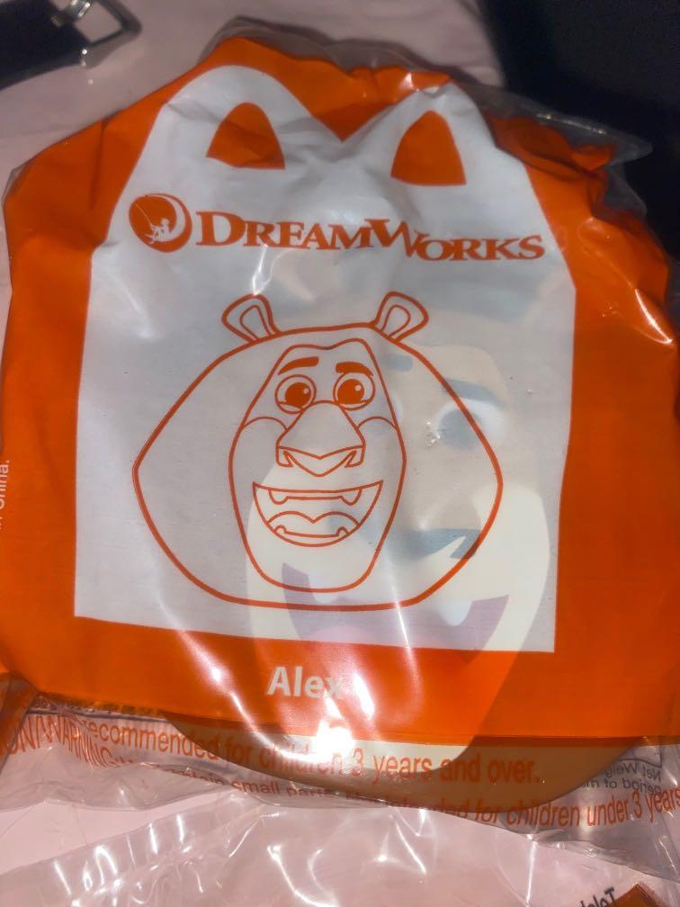 Mcdonald’s Happy Meal Toy Dreamworks Alex Po Shrek Tigress Poppy Branch ...