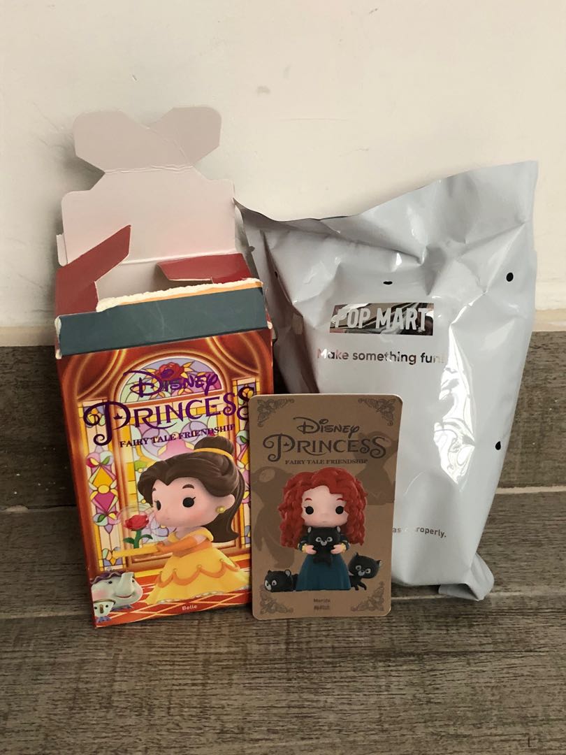 Merida Disney Princess fairy tale friendship pop mart, 興趣及遊戲, 玩具 & 遊戲類 ...