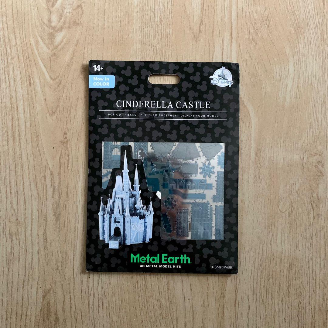 Metal Earth Cinderella Castle 3D Metal Model Kit, Hobbies & Toys, Toys ...
