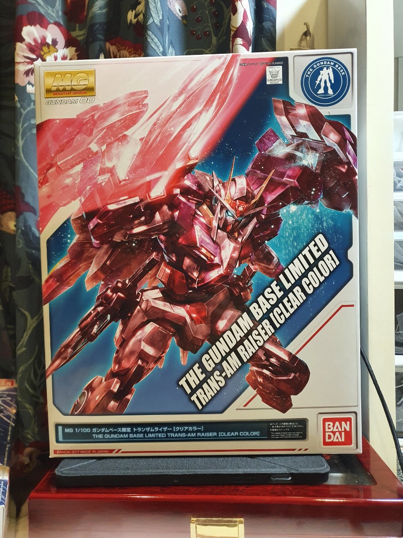 MG 00 Raiser Trans-Am clear color, Hobbies & Toys, Toys & Games on Carousell