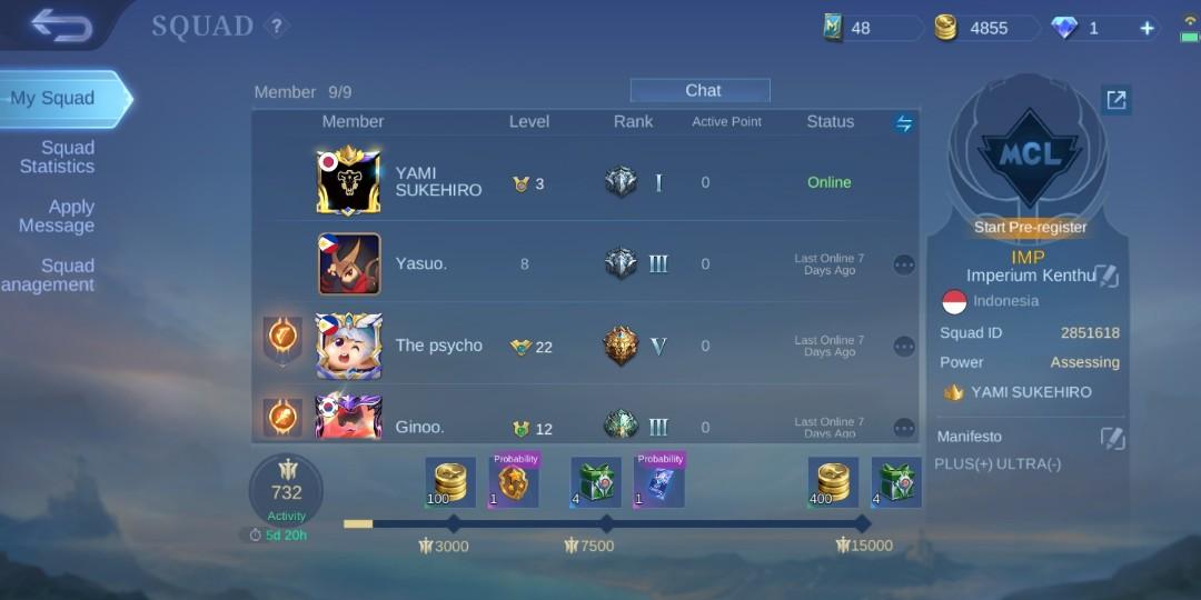 MLBB ACC, Video Gaming, Gaming Accessories, Game Gift Cards & Accounts ...