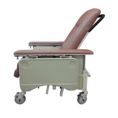 Mobile Geriatric Chair with drop down arm rest, Health & Nutrition ...
