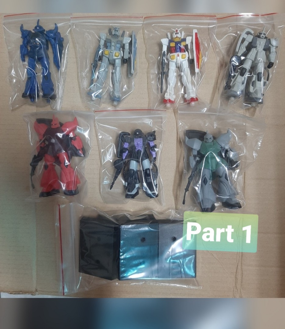 Mobile Suit Gundam Mini Figure Collection Banpresto Figure, Hobbies ...