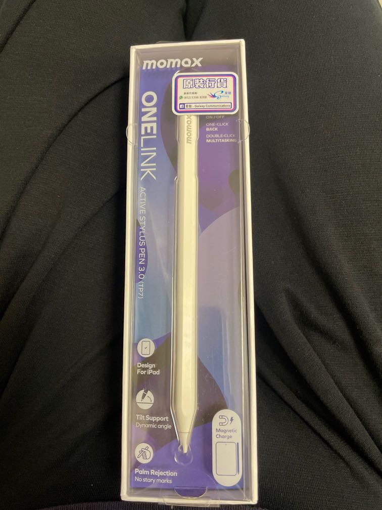 Momax Onelink 主動式電容觸控筆 3.0 TP7 香港行貨, 電腦＆科技, 電腦周邊及配件, 其他 - Carousell