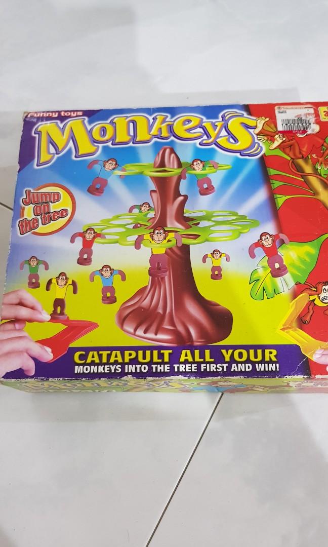 Monkeys Catapult, Hobbies & Toys, Toys & Games on Carousell