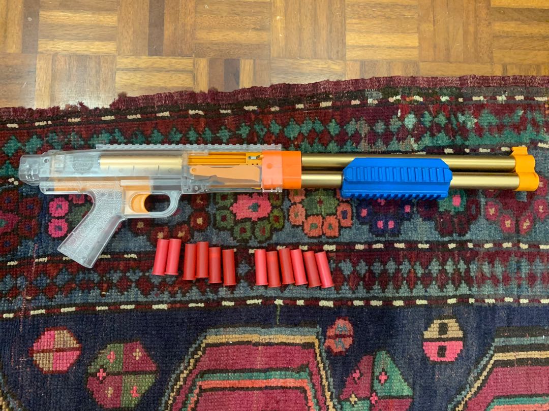 NERF Firefly shotgun blaster, Hobbies & Toys, Toys & Games on Carousell