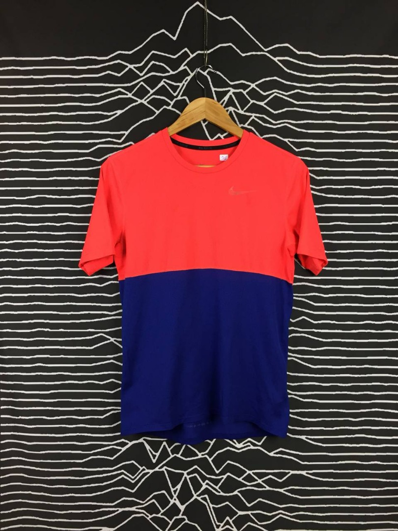 Nike Dri Fit Two Tone Running Tee, Men's Fashion, Tops & Sets, Tshirts ...