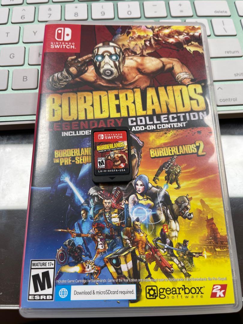 Nintendo Switch NSW Borderlands Legendary Collection, Video Gaming ...