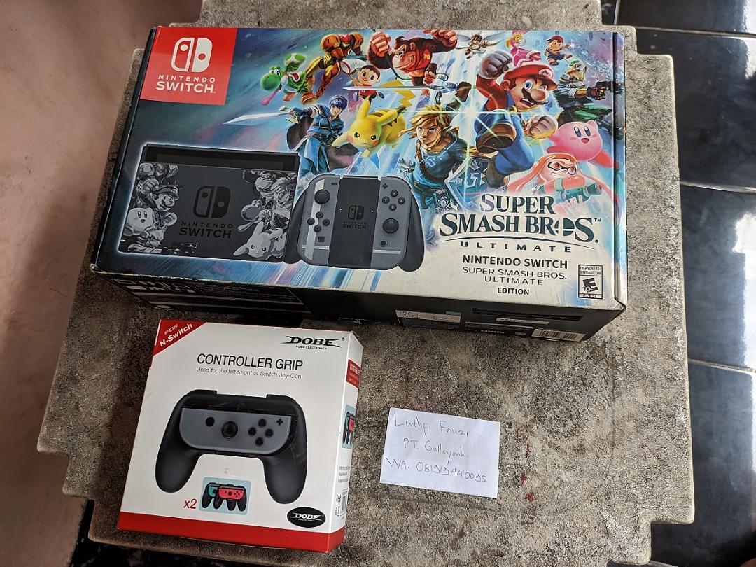 Nintendo Switch Super Smash Bros Ultimate Limited Edition Fullset ...