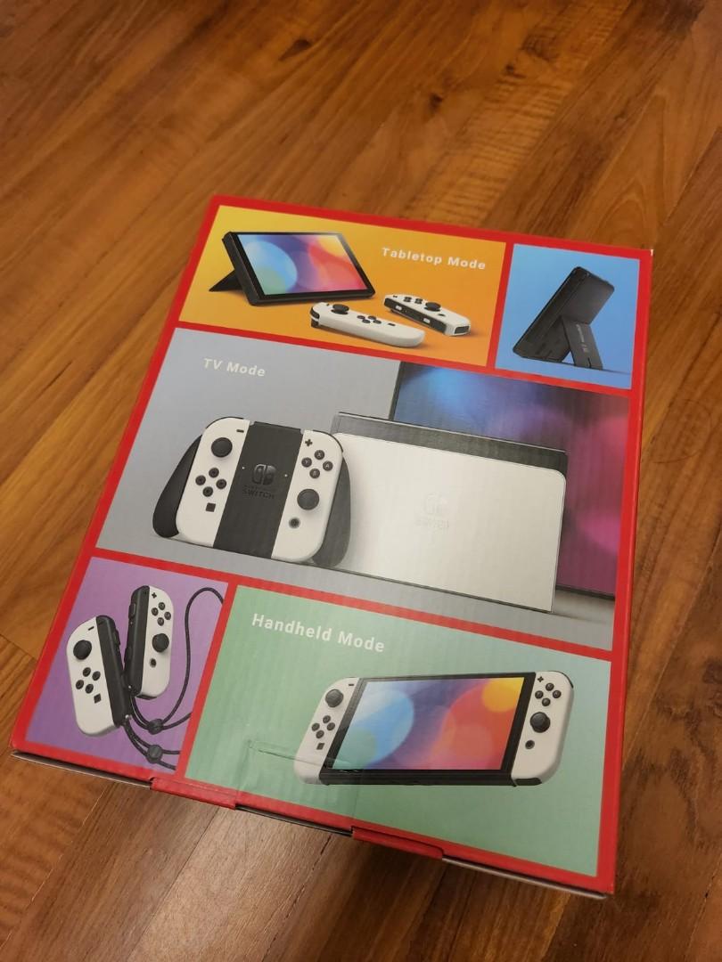 Nitendo Switch Oled White (BRAND NEW), Video Gaming, Video Game ...