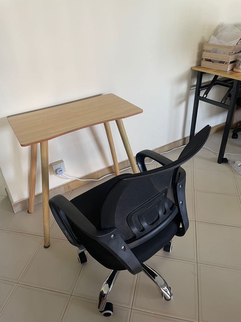 Office Chair & Study Table, Furniture & Home Living, Furniture, Tables ...