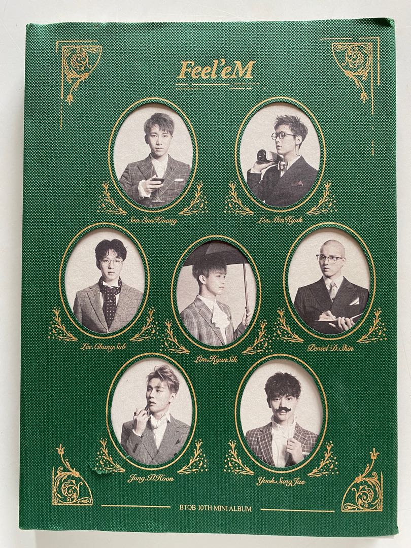 Official BTOB Feel ‘Em Album, Hobbies & Toys, Music & Media, CDs & DVDs ...