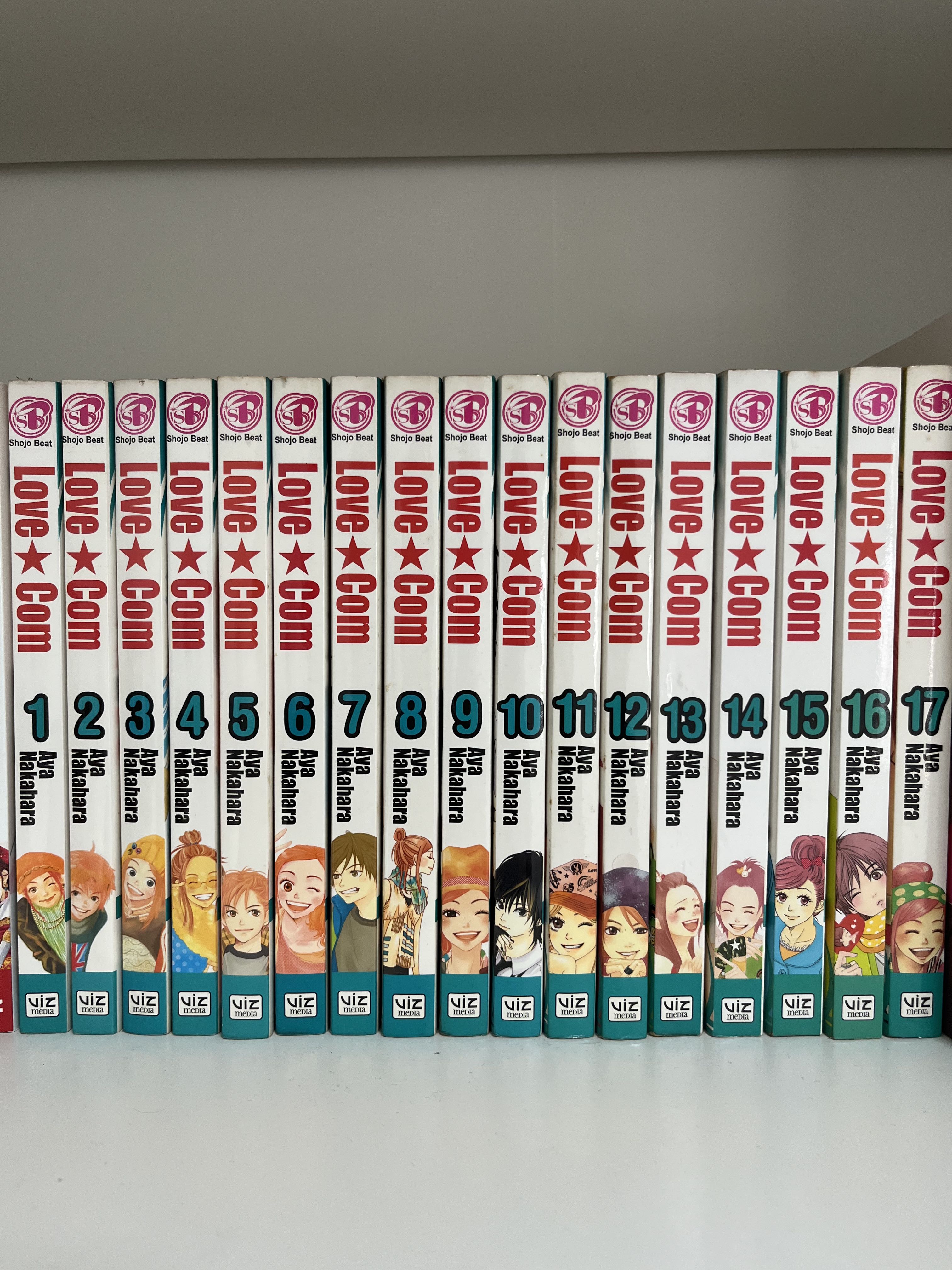 OOP Rare Lovely Complex Complete Manga Vol 1-17, Hobbies & Toys, Books ...