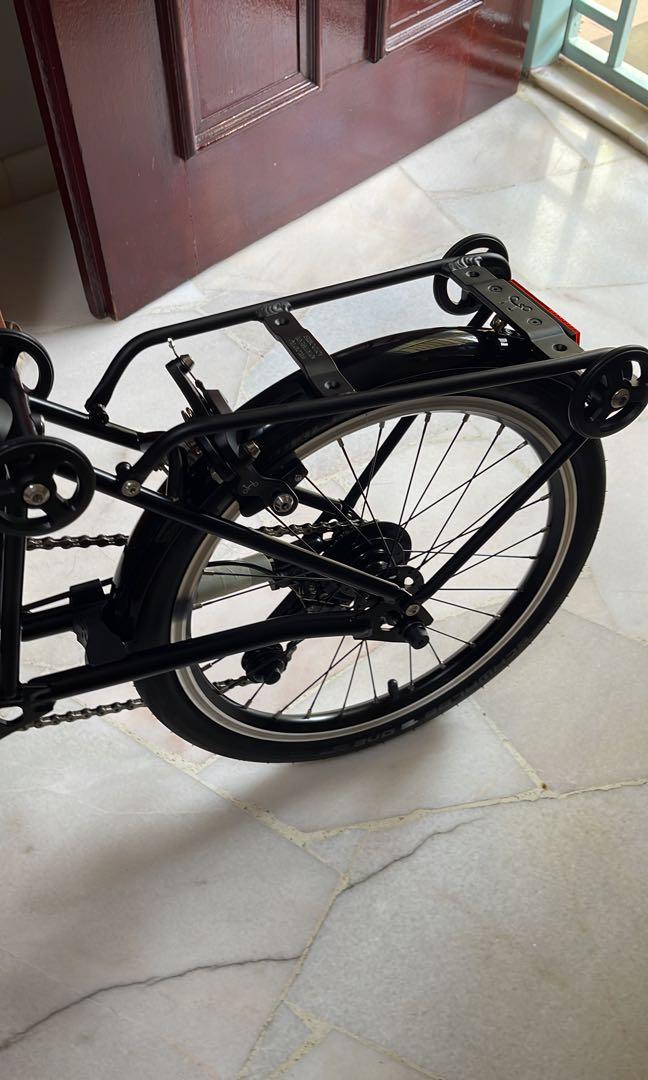 Original Brompton P Line Roller Rack Set, Sports Equipment, Bicycles ...