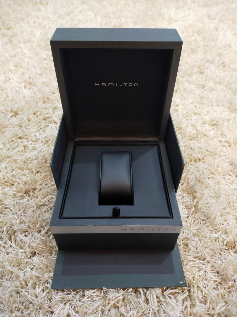 Original Hamilton Watch Box, Luxury, Watches on Carousell