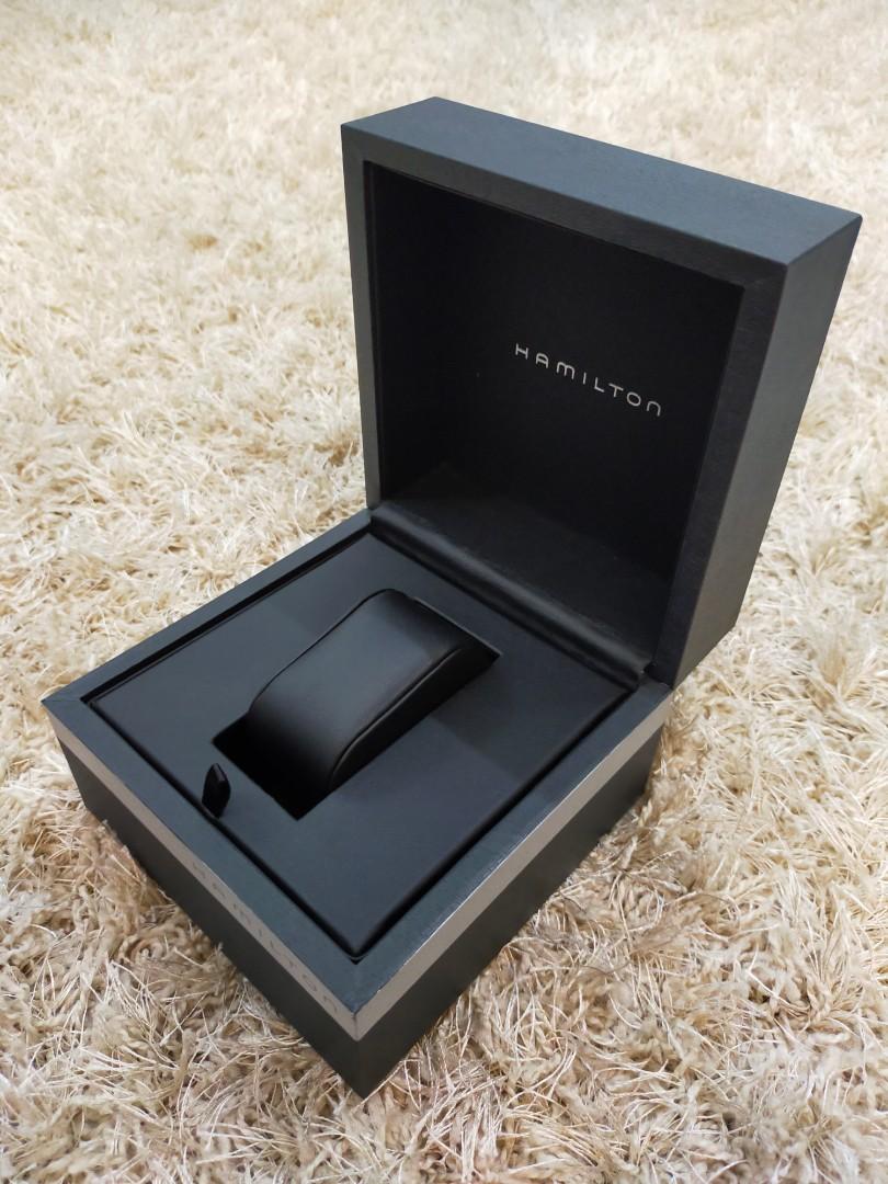 Original Hamilton Watch Box, Luxury, Watches on Carousell
