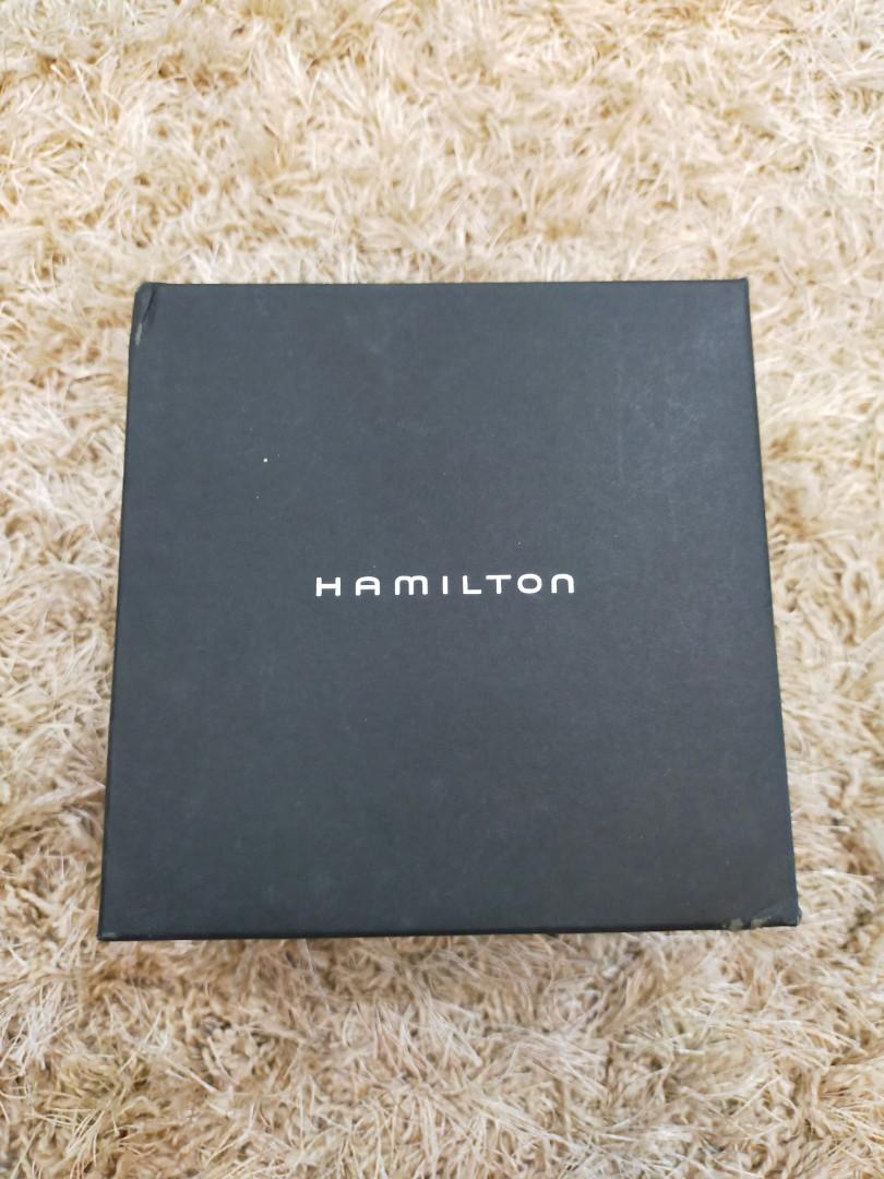Original Hamilton Watch Box, Luxury, Watches on Carousell