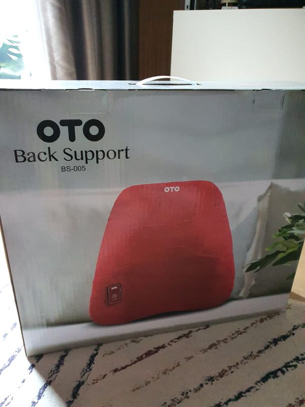 OTO Back Support BS-005, Health & Nutrition, Massage Devices on Carousell