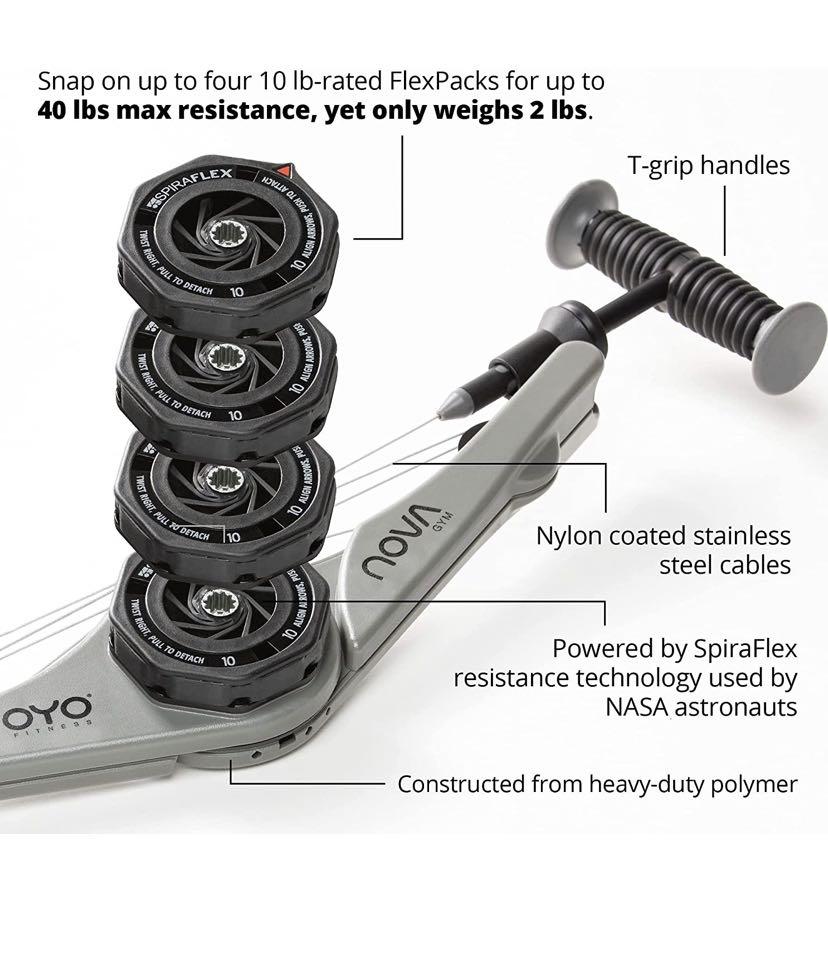 OYO Personal Gym 18kg resistance, Sports Equipment, Exercise & Fitness ...