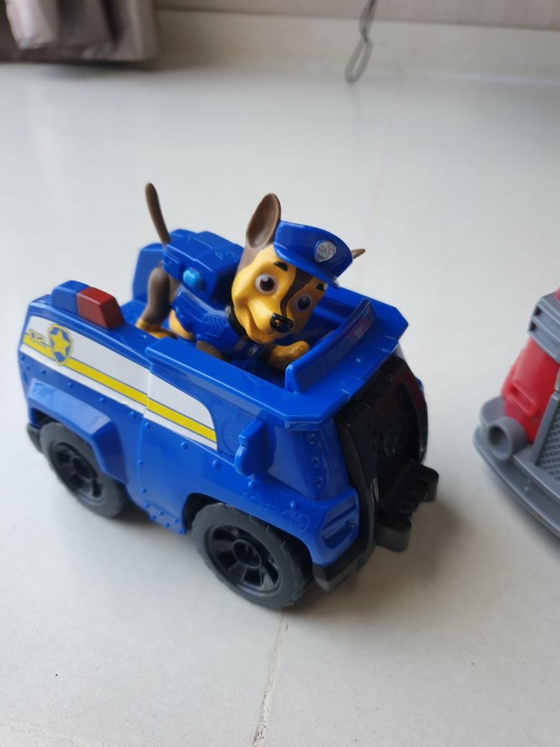 Paw Patrol Marshall Fire Fighter Playset (with Chase), Hobbies & Toys ...
